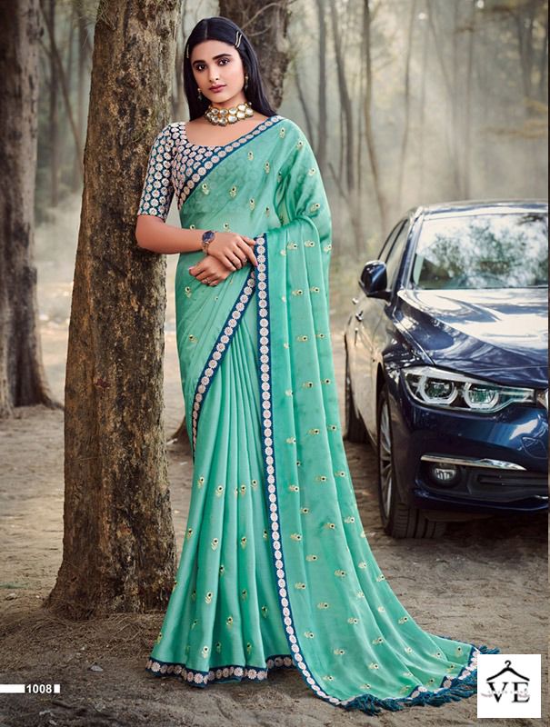 VE Avatar Chiffon Wholesale Saree Catalog - Vardan Ethnic