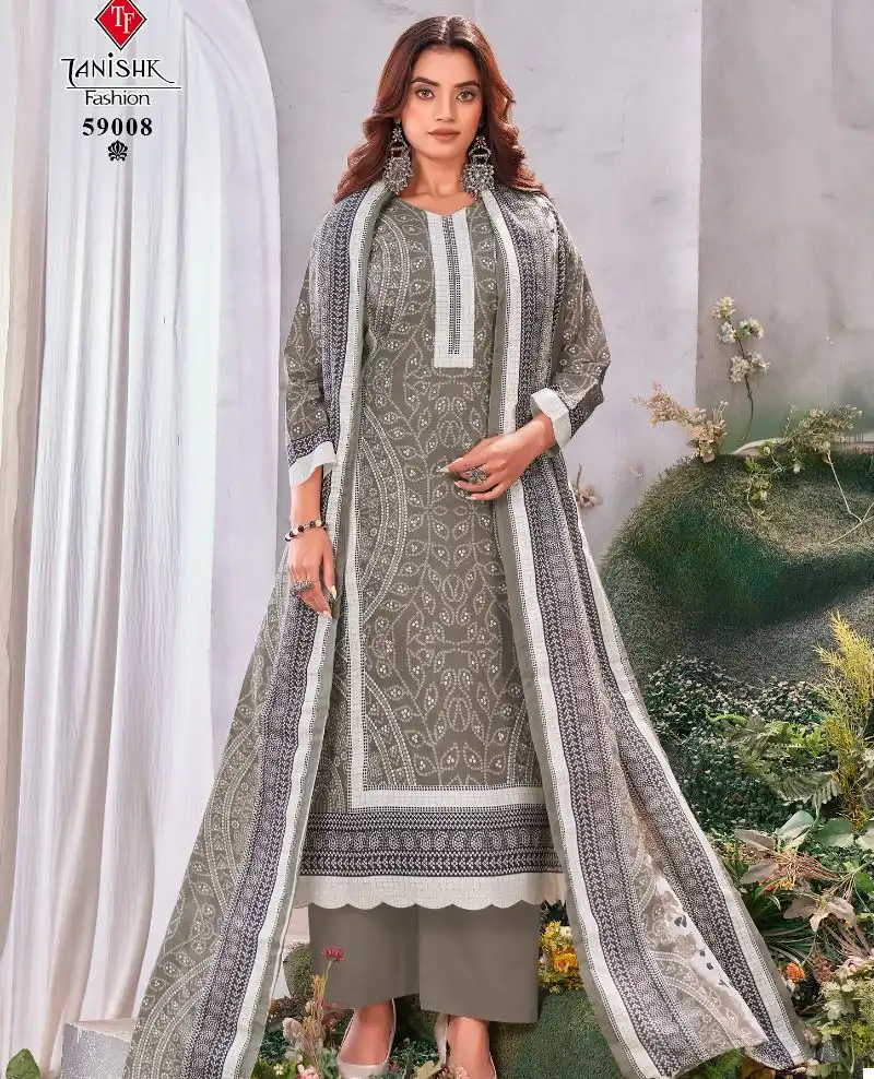 Tanishk Fashion Gazal Bandhni Pure Lawn Cotton Print Wholesale Salwar ...